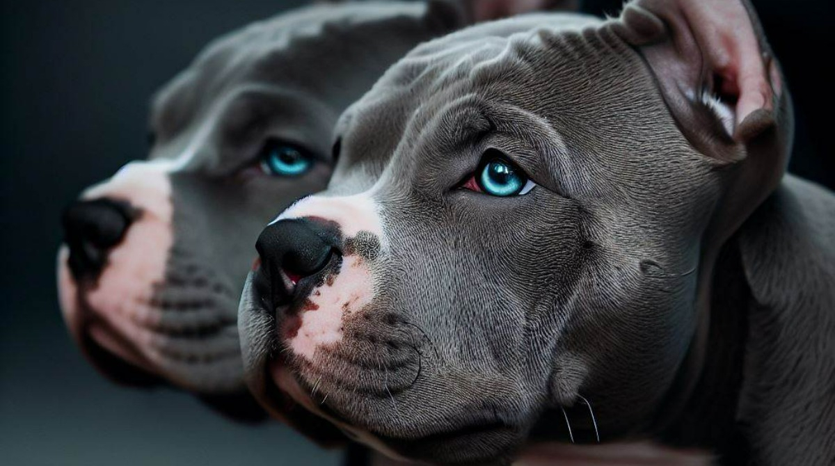 American Bully Blue - Cinza Azulado - Bluenose - CANIL PITBULLY